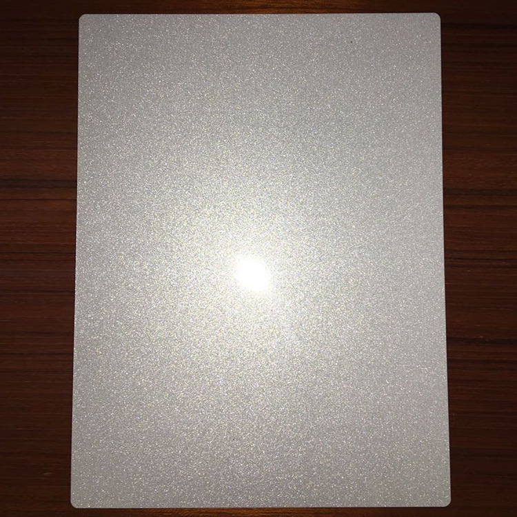 Pearlized Gold/Silver Sublimation Aluminum Sheet_Signi Aluminium